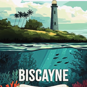 Biscayne National Park Poster - Etsy