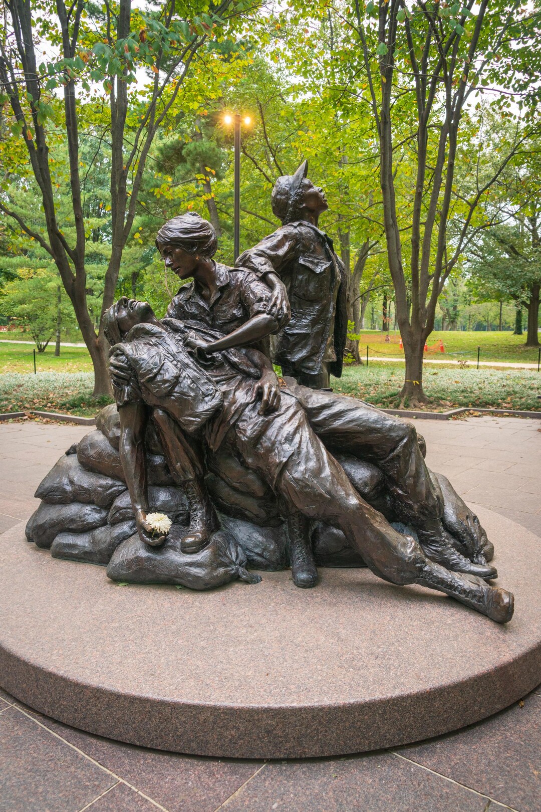 Fine Art Print, Vietnam Women’s Memorial Statue Print | Washington DC ...