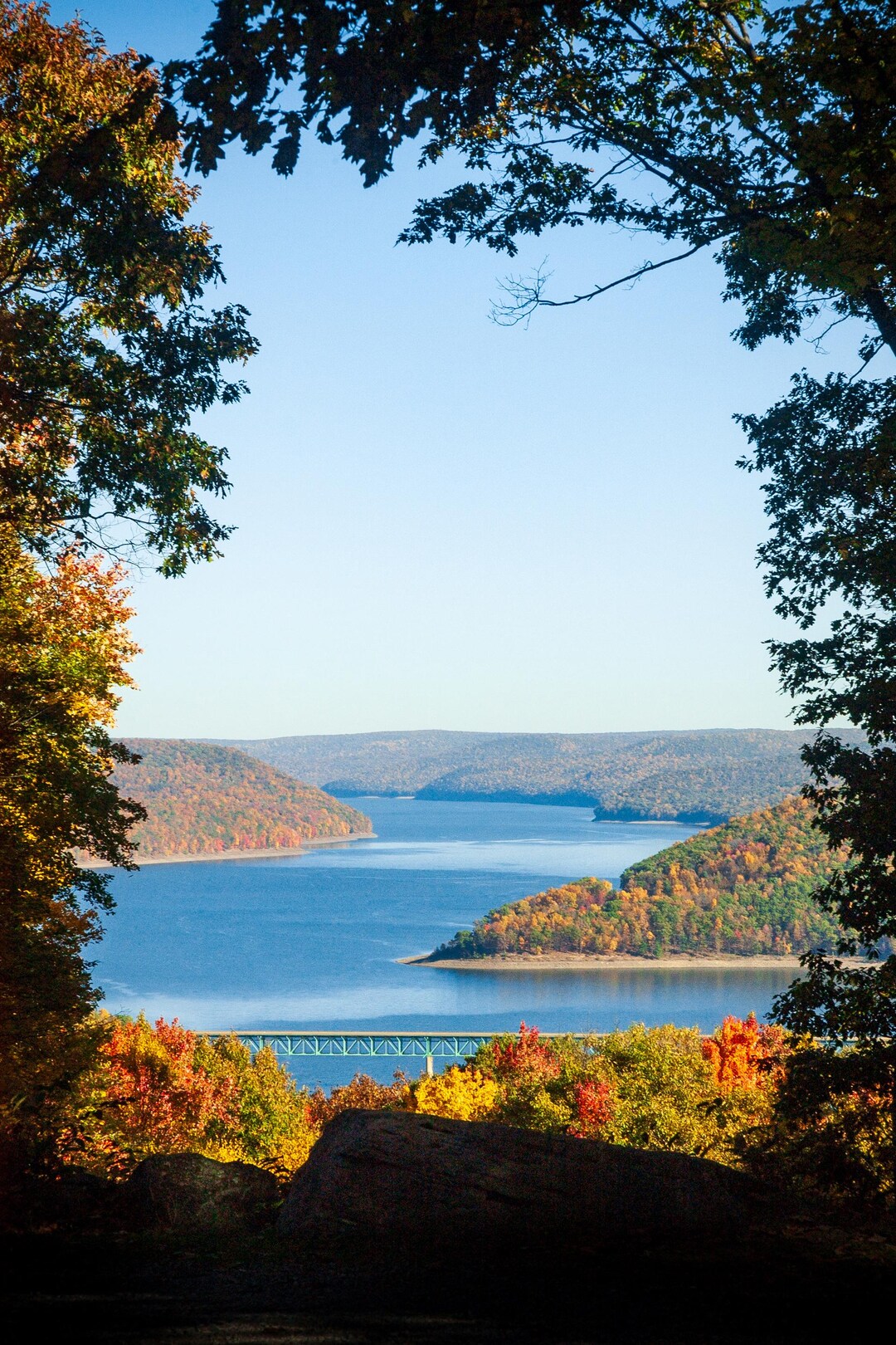 Allegheny National Forest Overlook – Pennsylvania River Valley ...