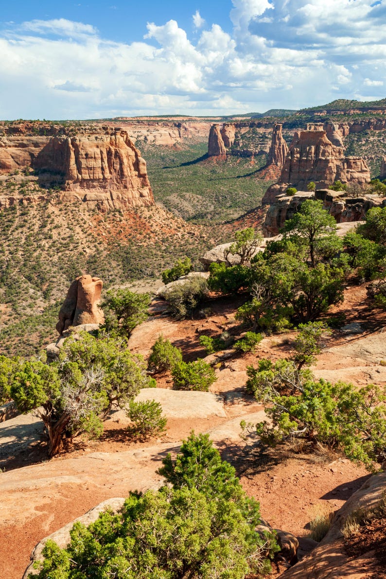 Colorado National Monument - Red Rock Canyon Print - Etsy