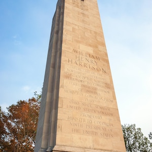 William Henry Harrison Tomb State Memorial - Photography Print - Etsy