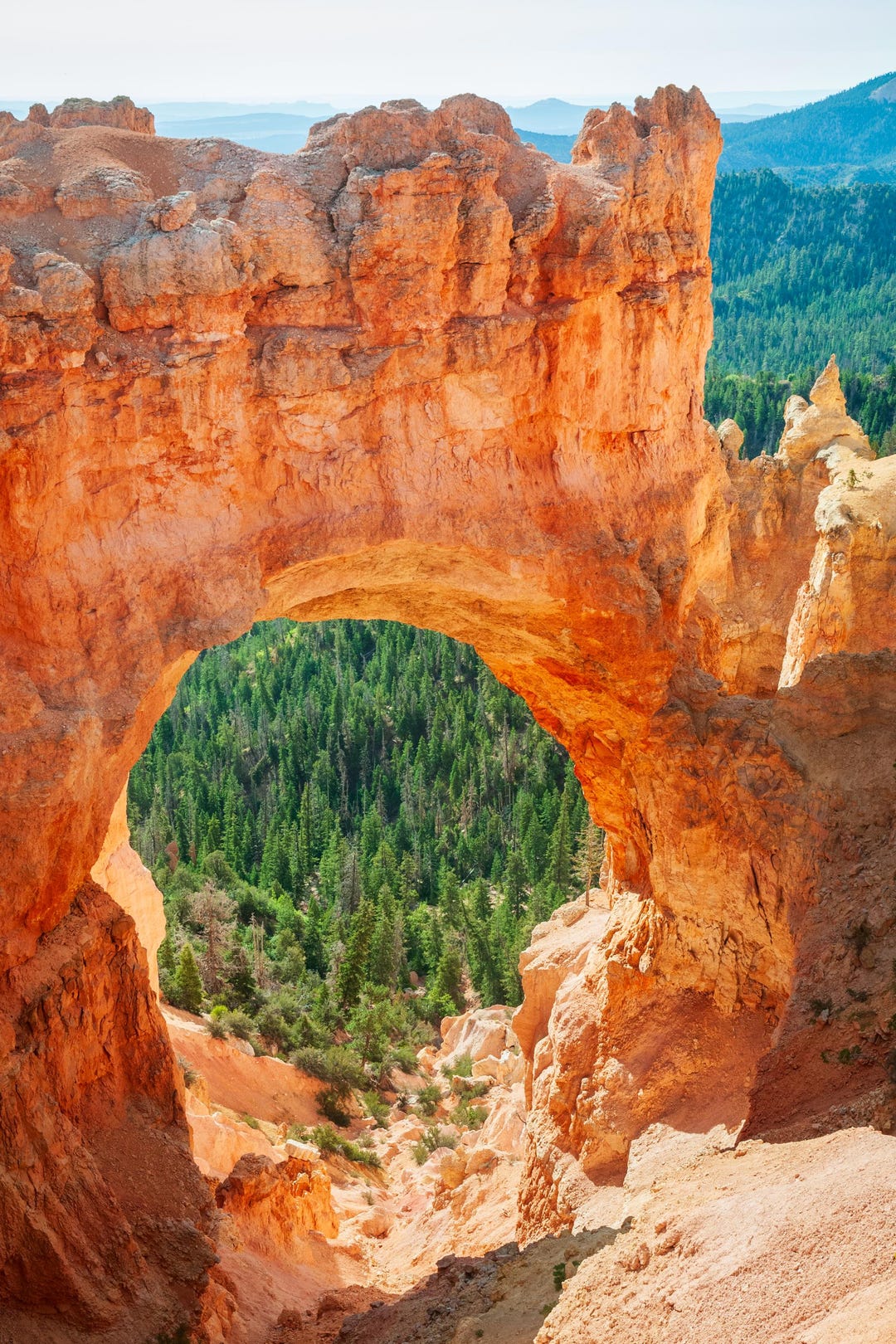 Natural Bridge - Stunning Red Rock Arch in Bryce Canyon Print - Etsy