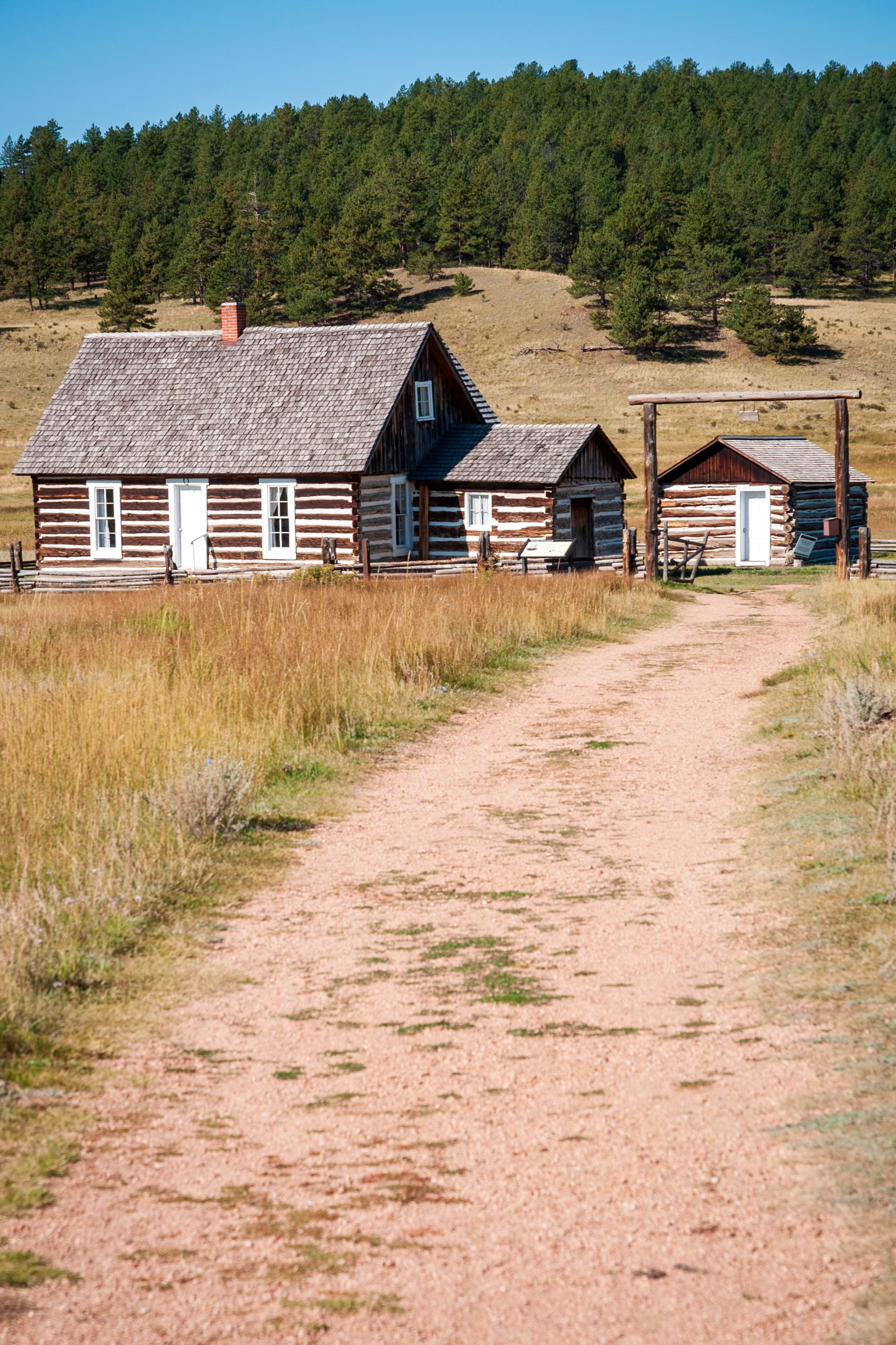 Rustic Homestead Cabin, Florissant Fossil Beds National Monument in ...