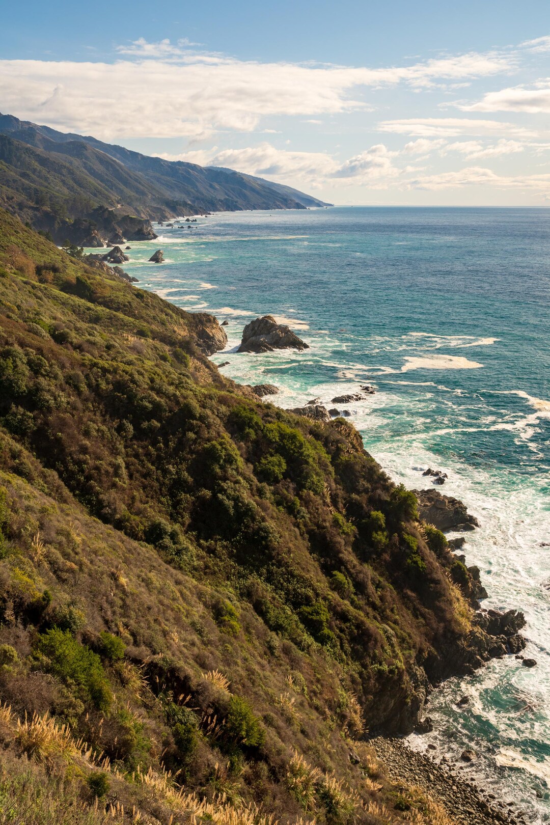 Big Sur Coastline Photo - California Pacific Coast Highway Ocean View ...