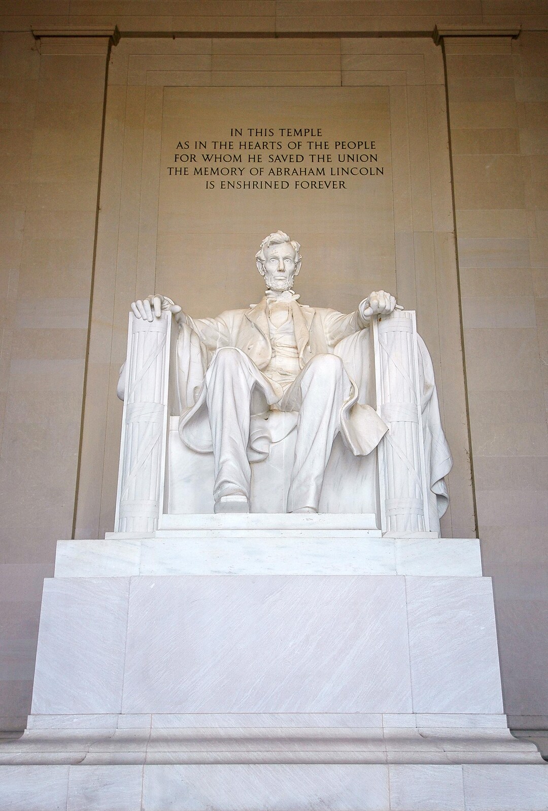 The Lincoln Memorial, Monument in Washington, D.C., United States, 16th ...