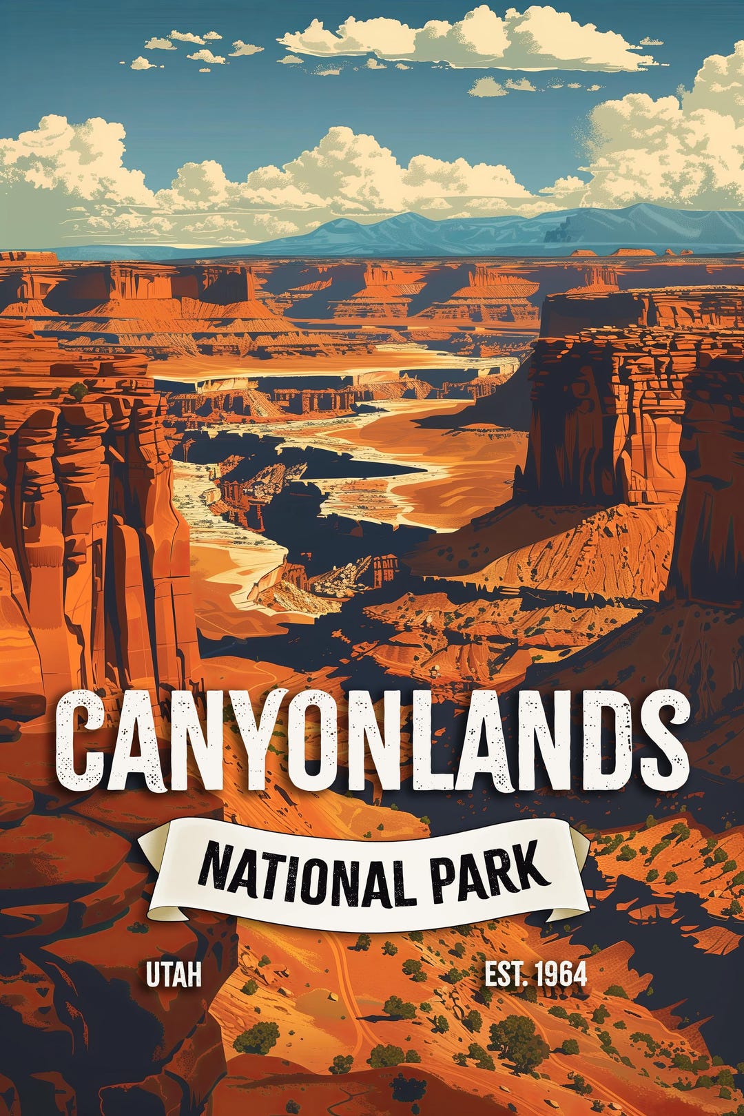 Canyonlands National Park Poster - Etsy