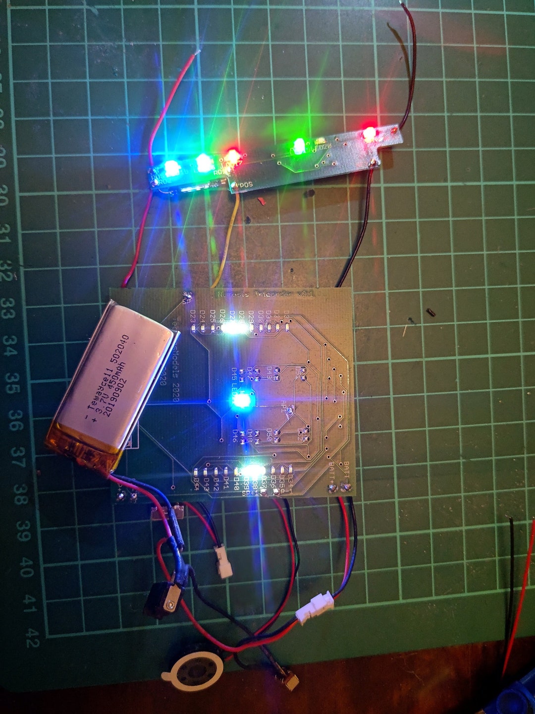 Technos Models Cosplay Inspired LED Sequencing With Audio Electronics ...