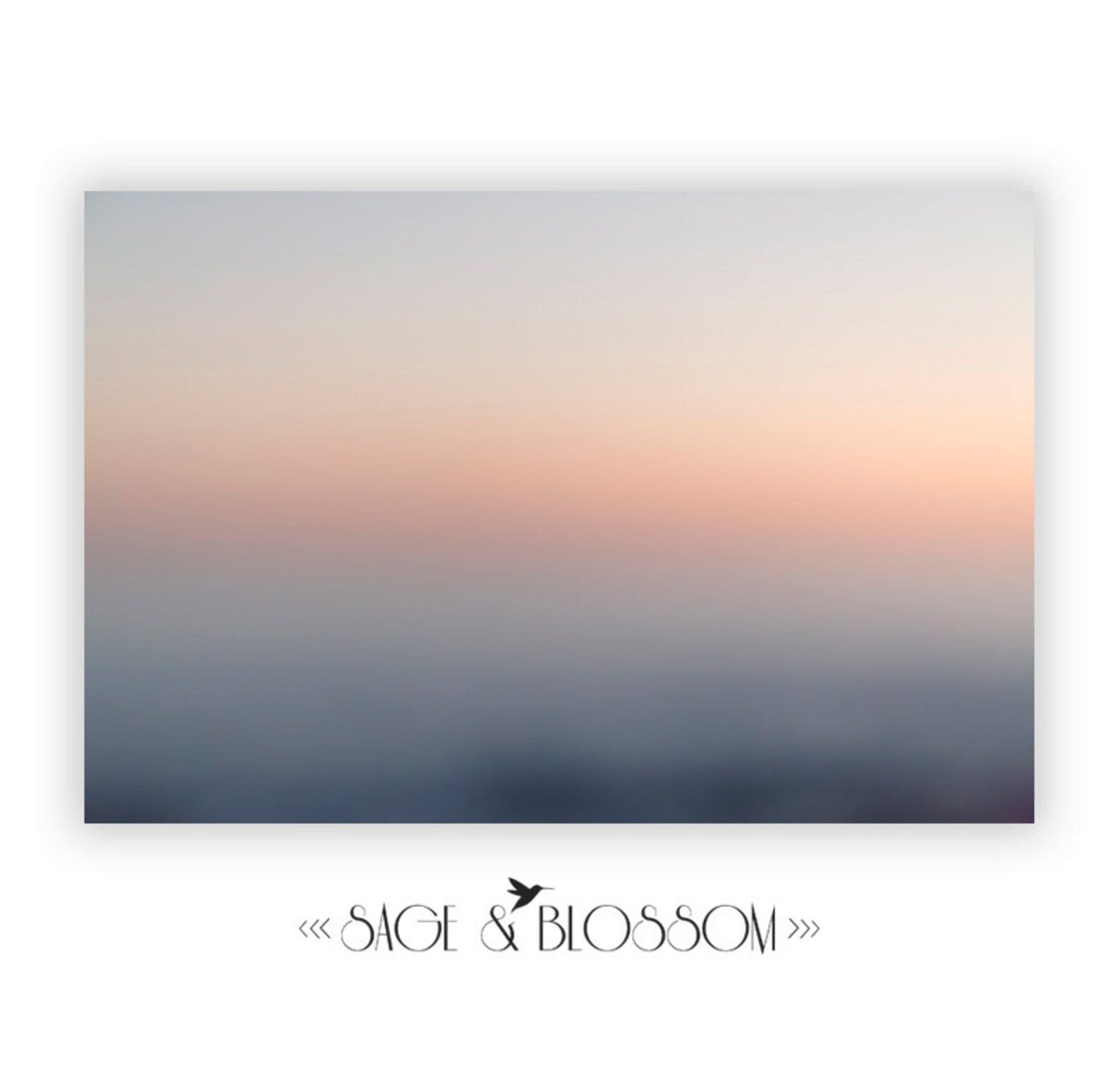 Coastal Sunset Abstract Photograph, Beach Photography, Abstract Art ...