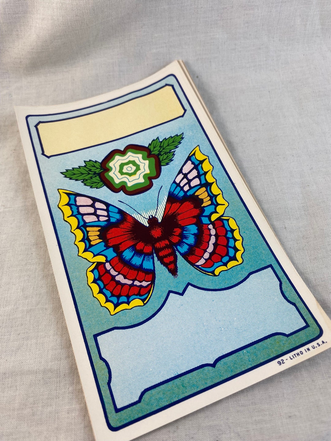 Vintage Butterfly Broom Labels New Set of 10 - Etsy