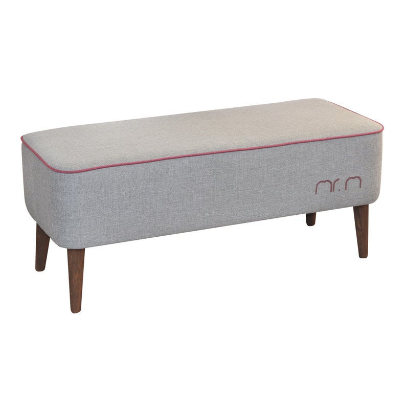 Mr M Bench by Monkeymachinedesign, Upholstered Bench, Comfortable Bench ...