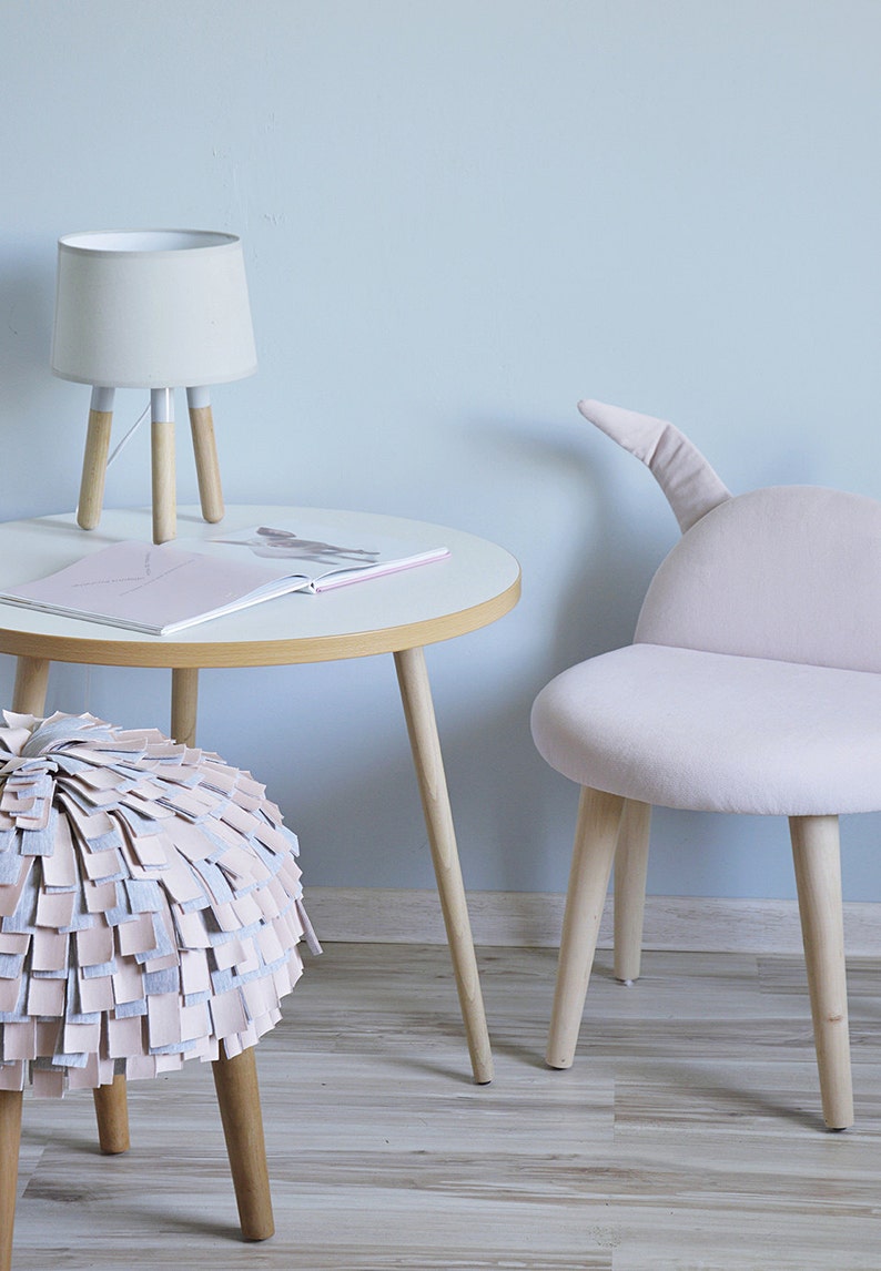 BUNNY Stool by Monkeymachinedesign, Kids Bench, Kids Stool, Baby Stool ...