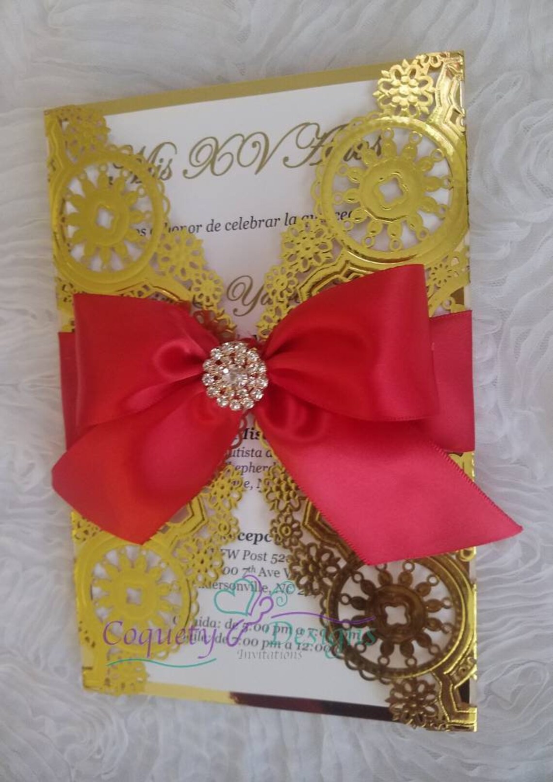 Beautiful Royal Invitation/ | Etsy