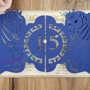 Beautiful Charro Invitation/quinceañeras/weddings/sweet16 - Etsy