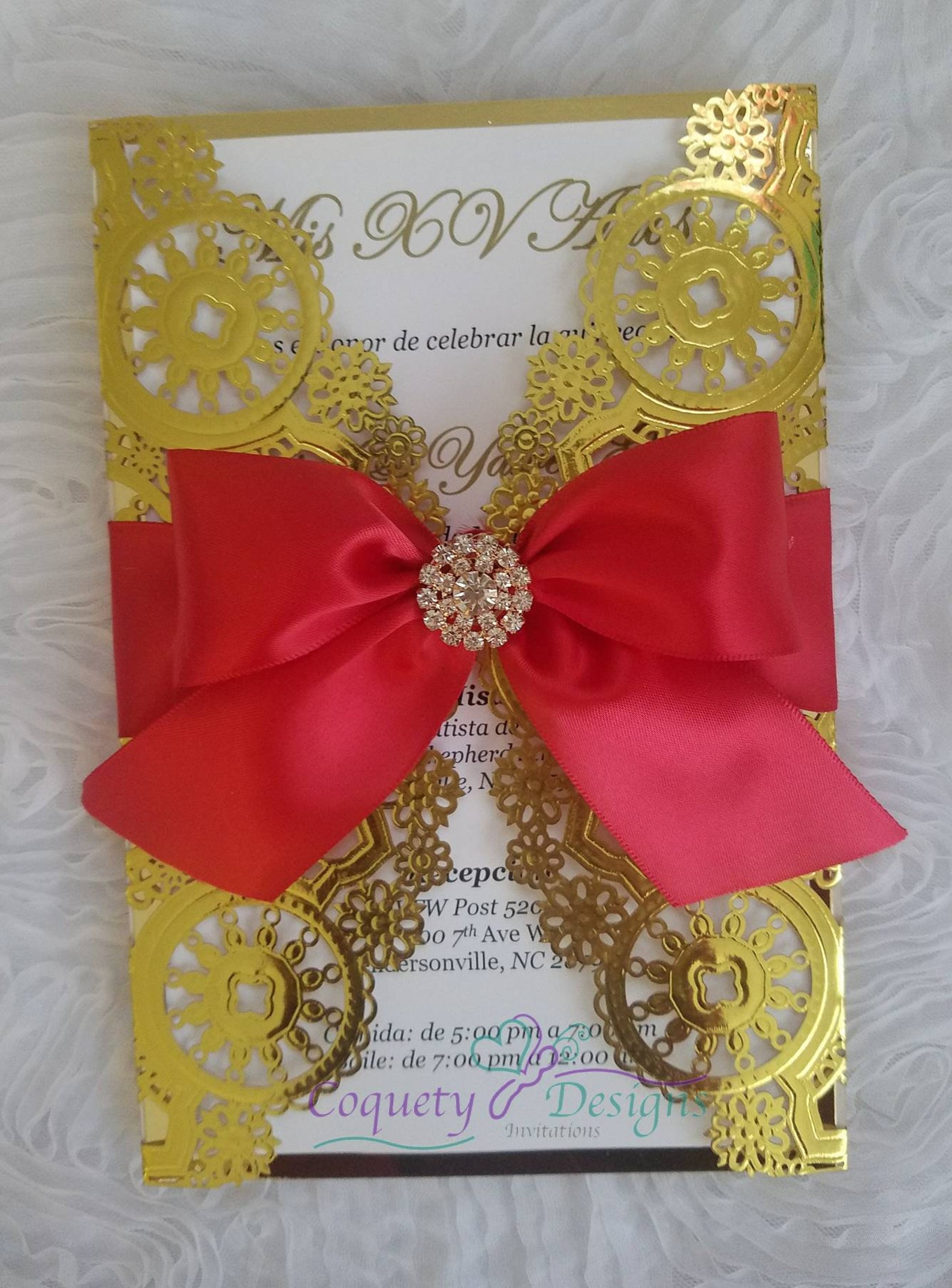 Beautiful Royal Invitation/ | Etsy