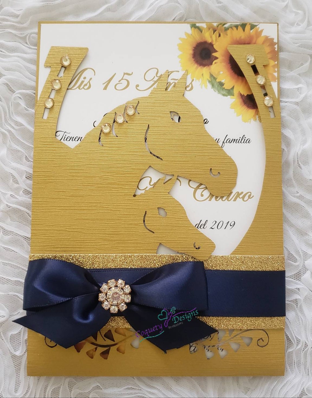 Beautiful Charro Invitation/ Sweet16/quinceañeras/weddings/birthday - Etsy