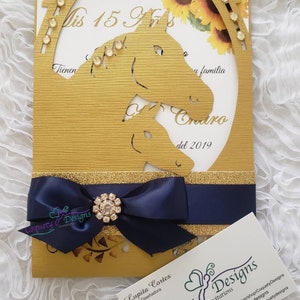 Beautiful Charro Invitation/ Sweet16/quinceañeras/weddings/birthday - Etsy