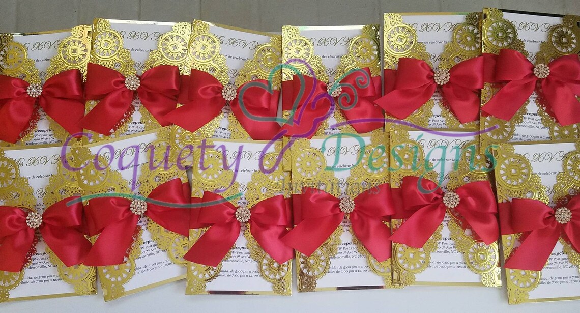 Beautiful Royal Invitation/ | Etsy