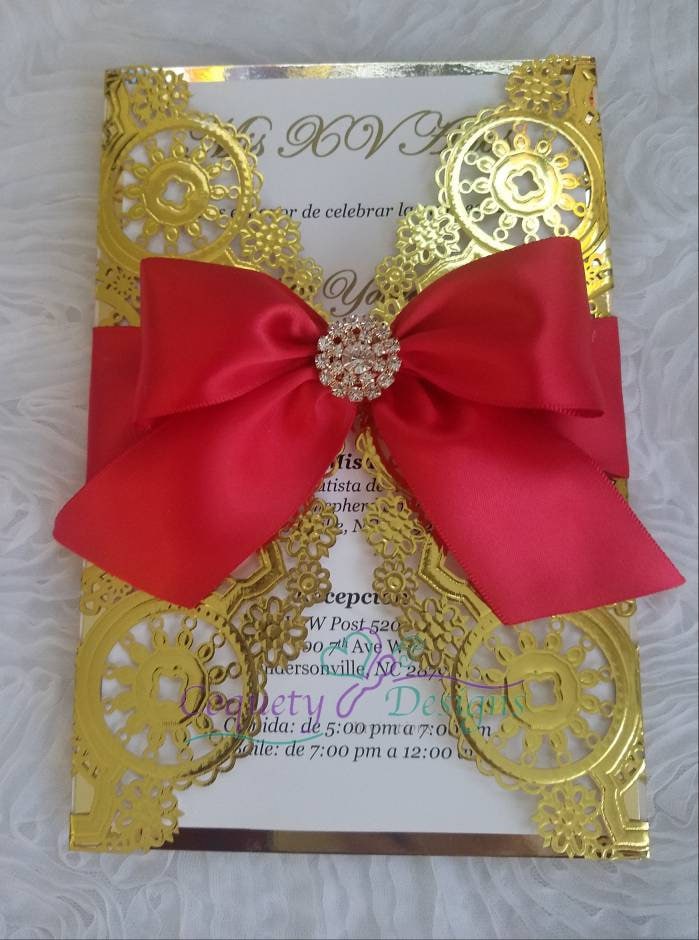 Beautiful Royal Invitation/ | Etsy