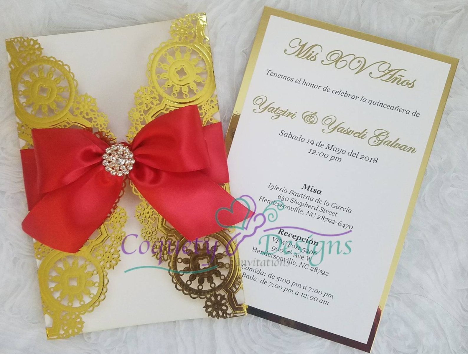 Beautiful Royal Invitation/ | Etsy