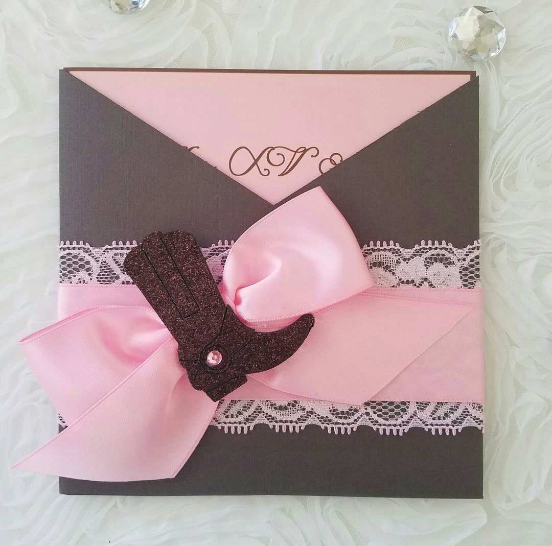 Cowboy/charro/ Theme Invitation...sweetsixteen, XV Años, Weddings - Etsy