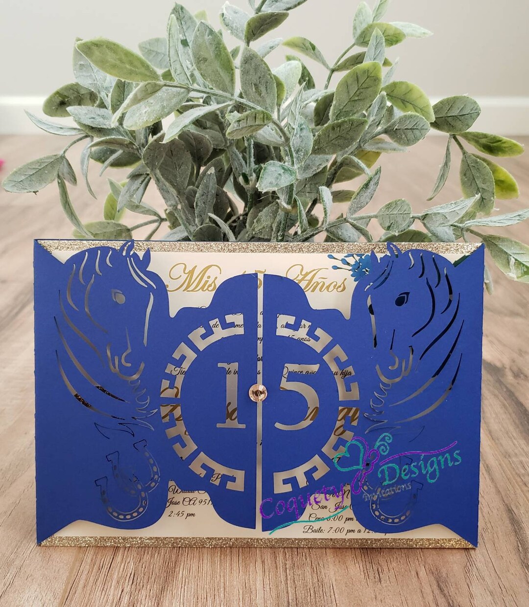 Beautiful Charro Invitation/quinceañeras/weddings/sweet16 - Etsy