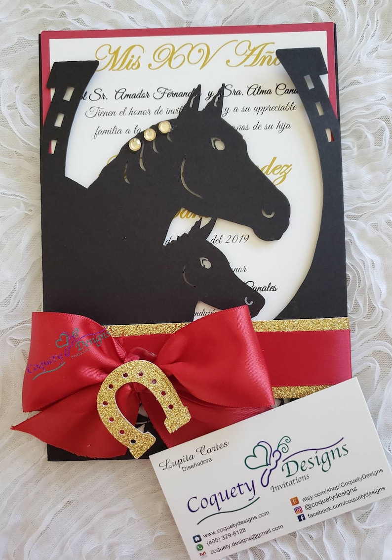 Charro Invitation Quinceañeras Sweet16 Wedding Birthdays - Etsy