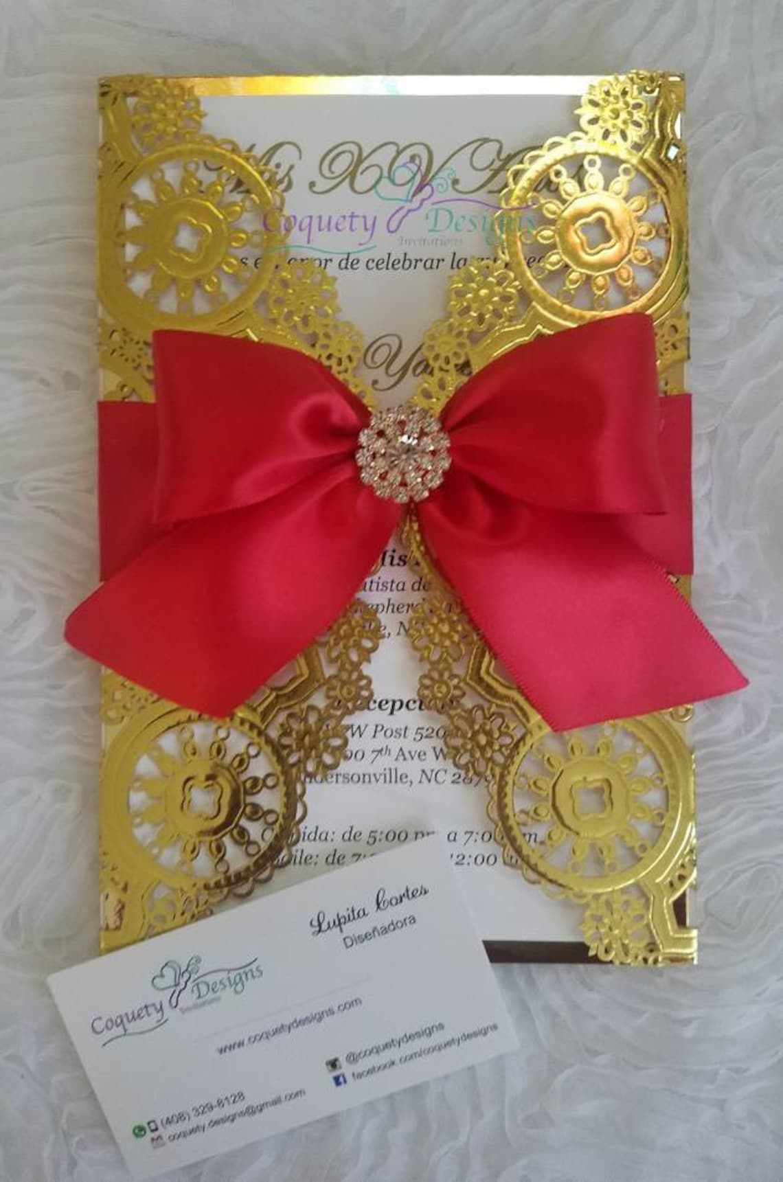 Beautiful Royal Invitation/ | Etsy