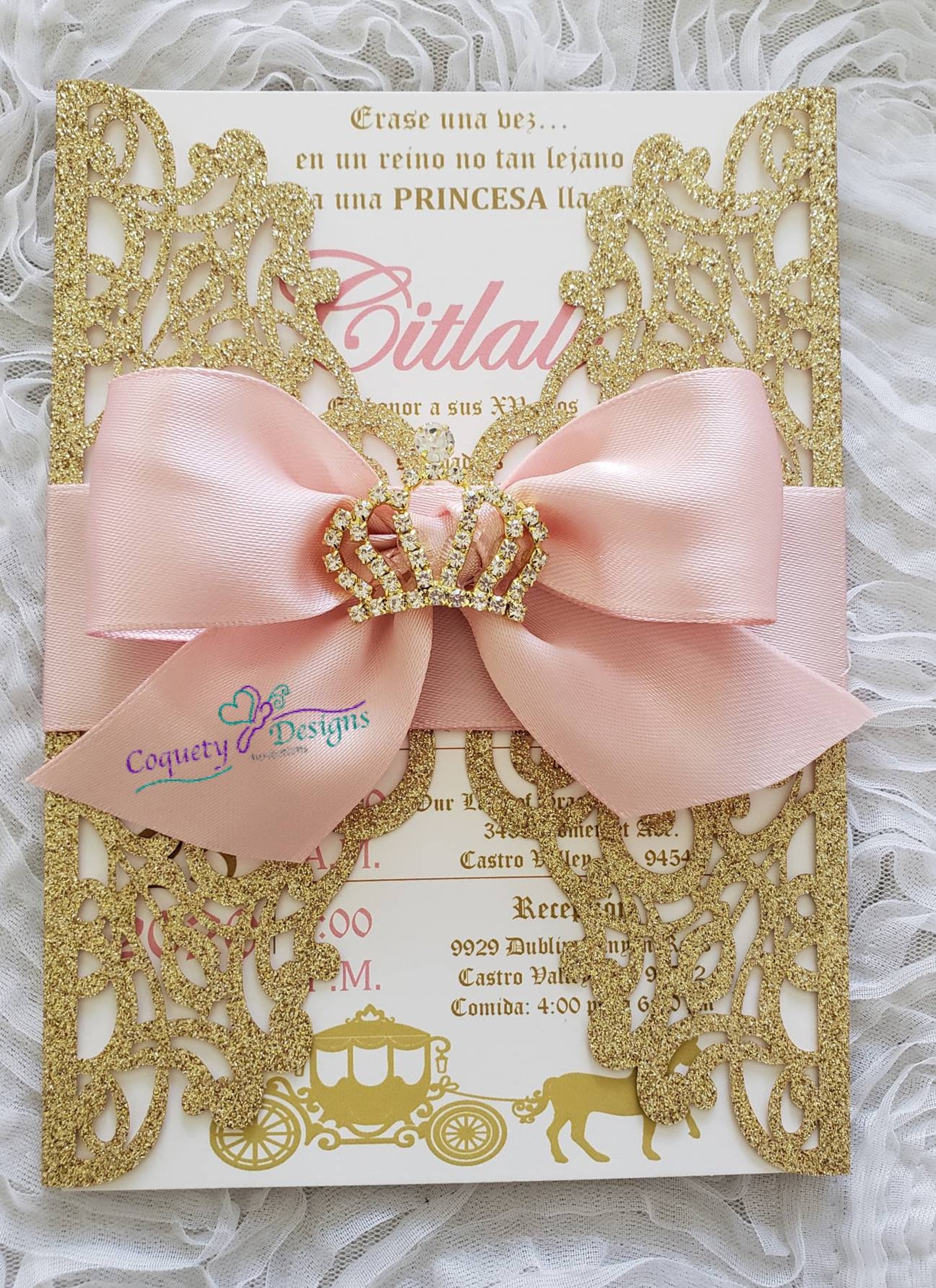 Beautiful Gold Glitter Princess - Etsy