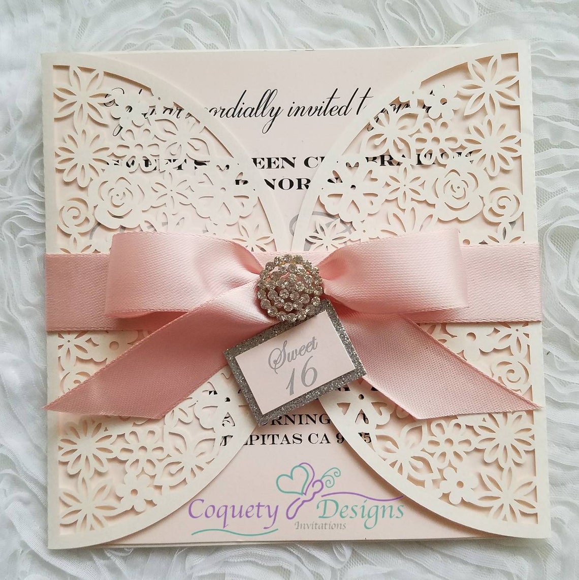 Beautiful Laser Cut With Little Tag | Etsy