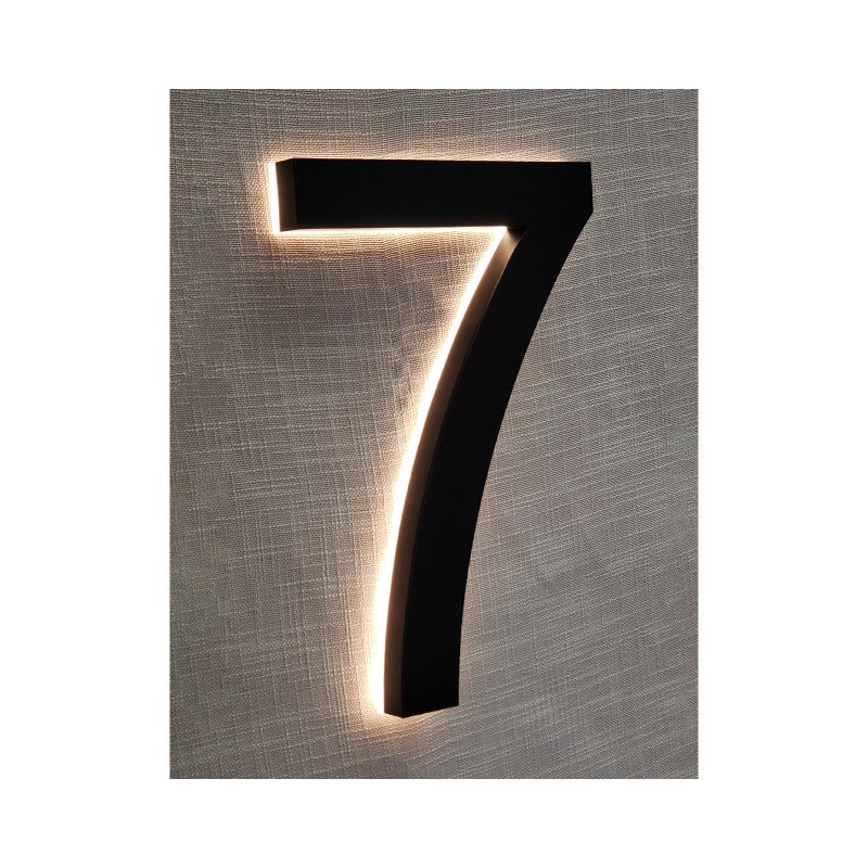 Led House Numbers - Etsy