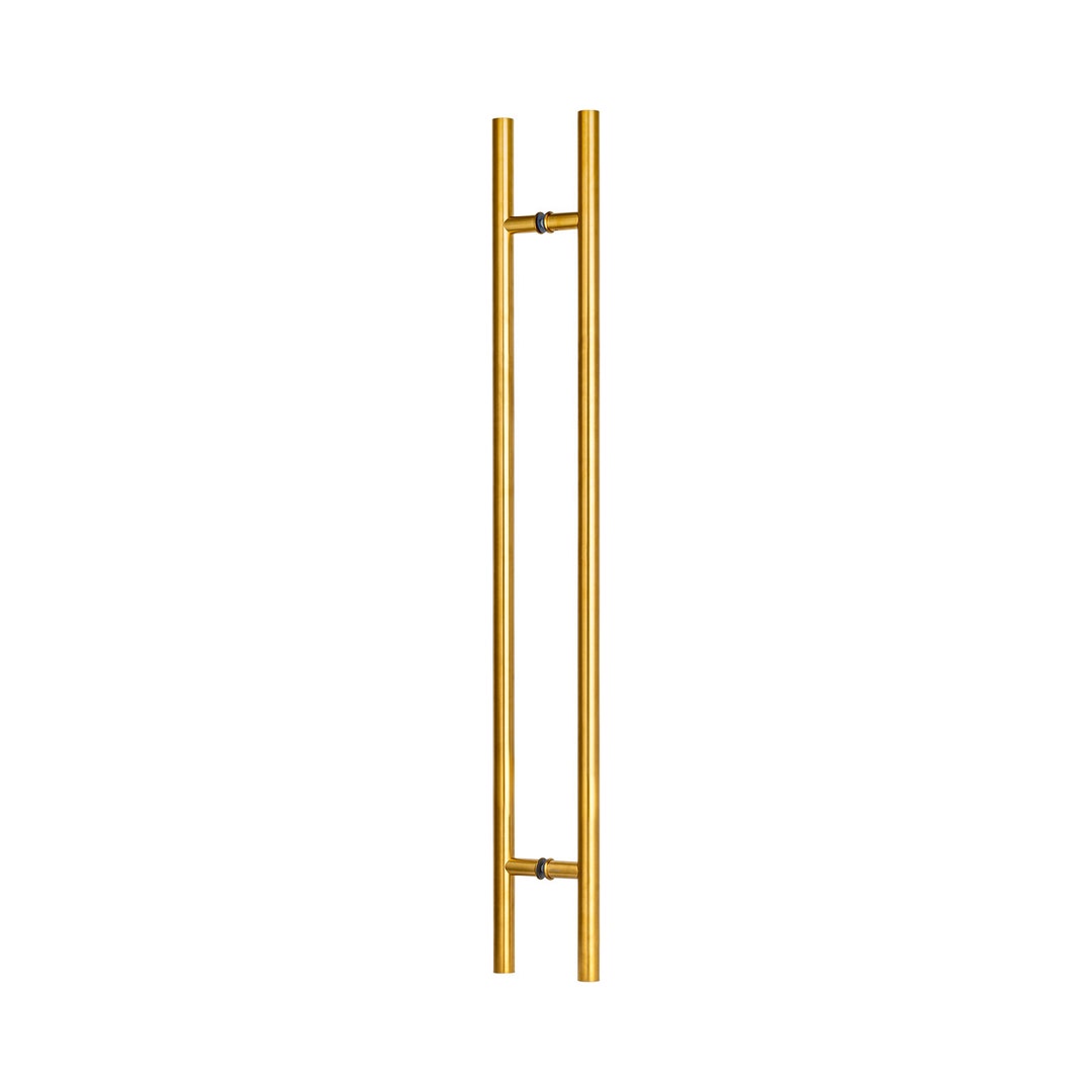 60″ Back-to-back Entry Door Pull / Push Handle – Round ‘H’ Type ...