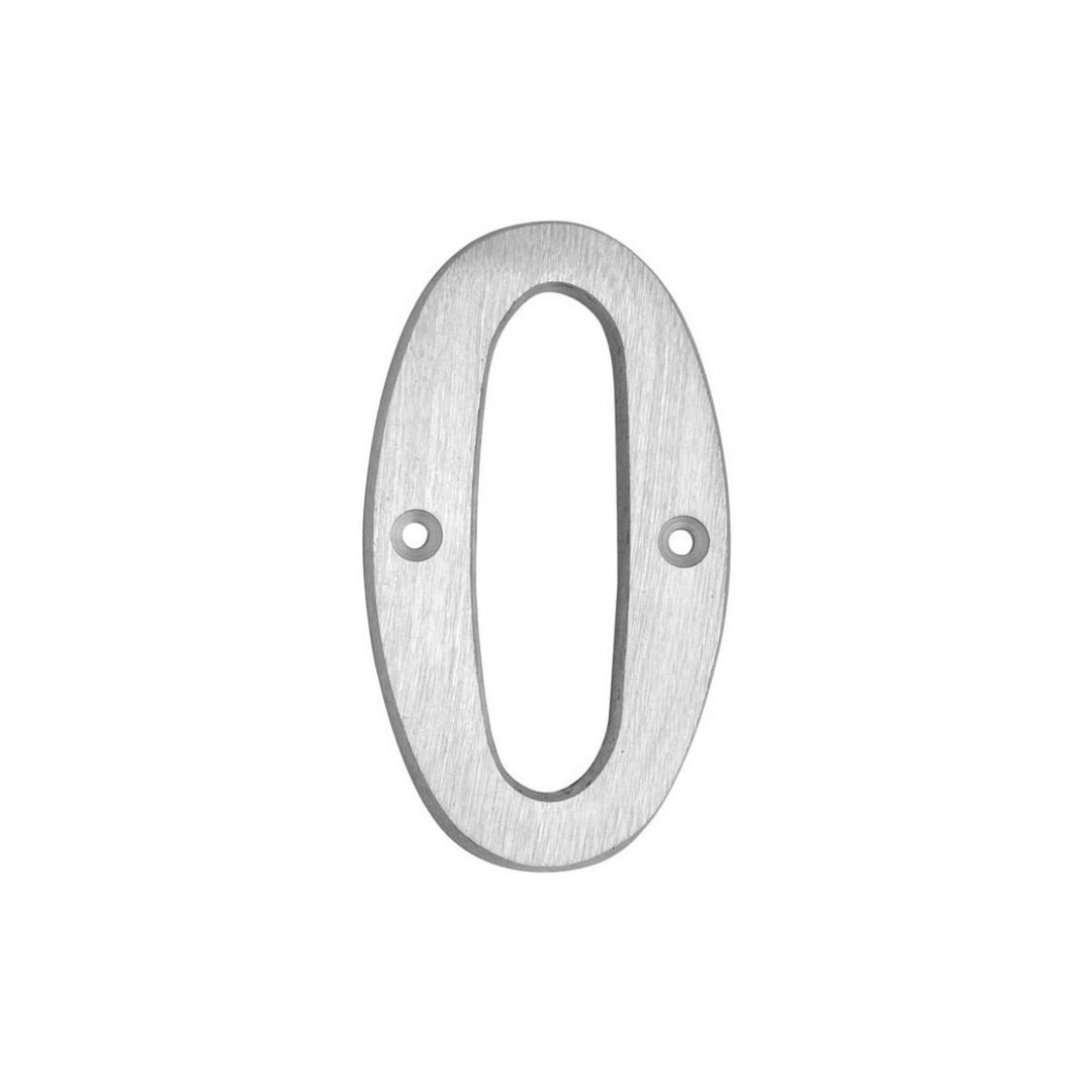 Taymor 6 Inch House Numbers 0(zero)-9(nine) Classic Aluminum Home Sign ...