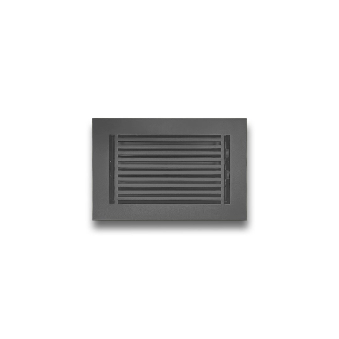 Cast Aluminum Floor Register Size 6″ X 10″ VR109 Black - Etsy
