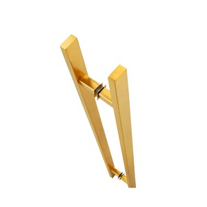 Door Pull Long Handle, Entry Door Handle 18 Rectangle H Shape ...