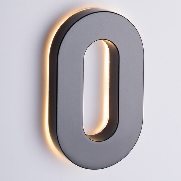 Lighted House Numbers - Etsy
