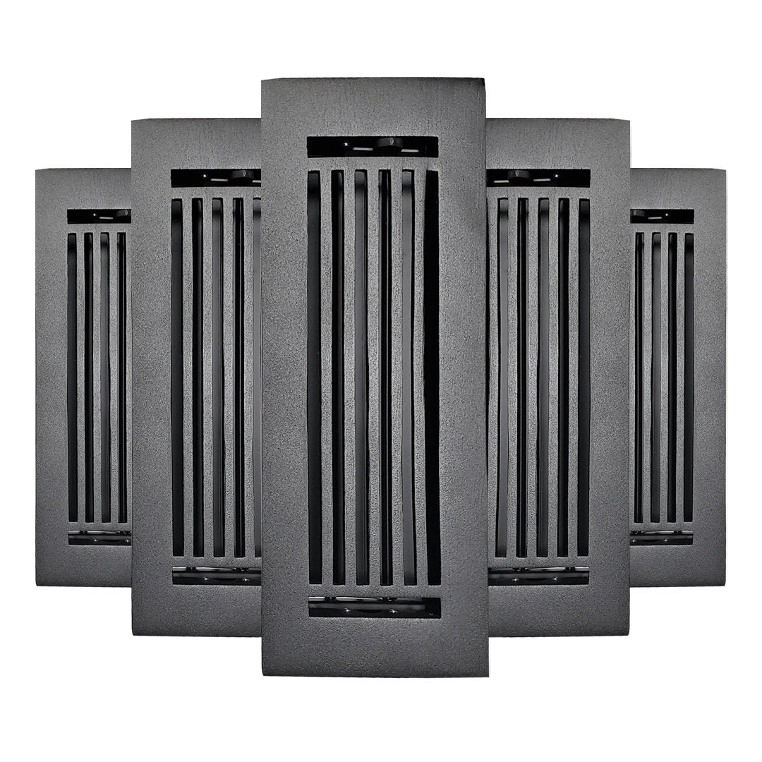 Prima Decorative Cast Aluminum Floor Register 3" X 10" VR109 Pack of 5 ...