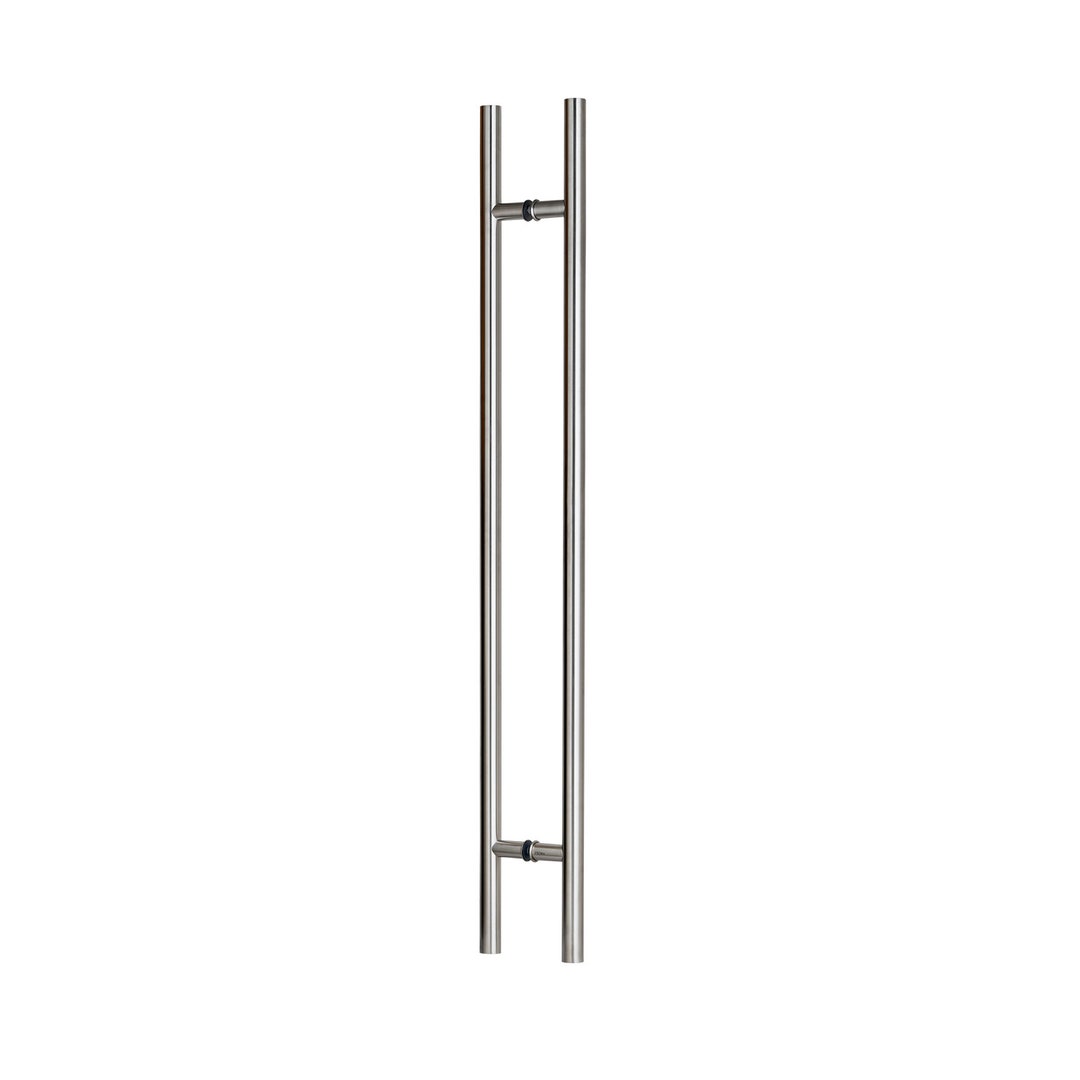 72″ Back-to-back Entry Door Pull / Push Handle – Round ‘H’ Type ...