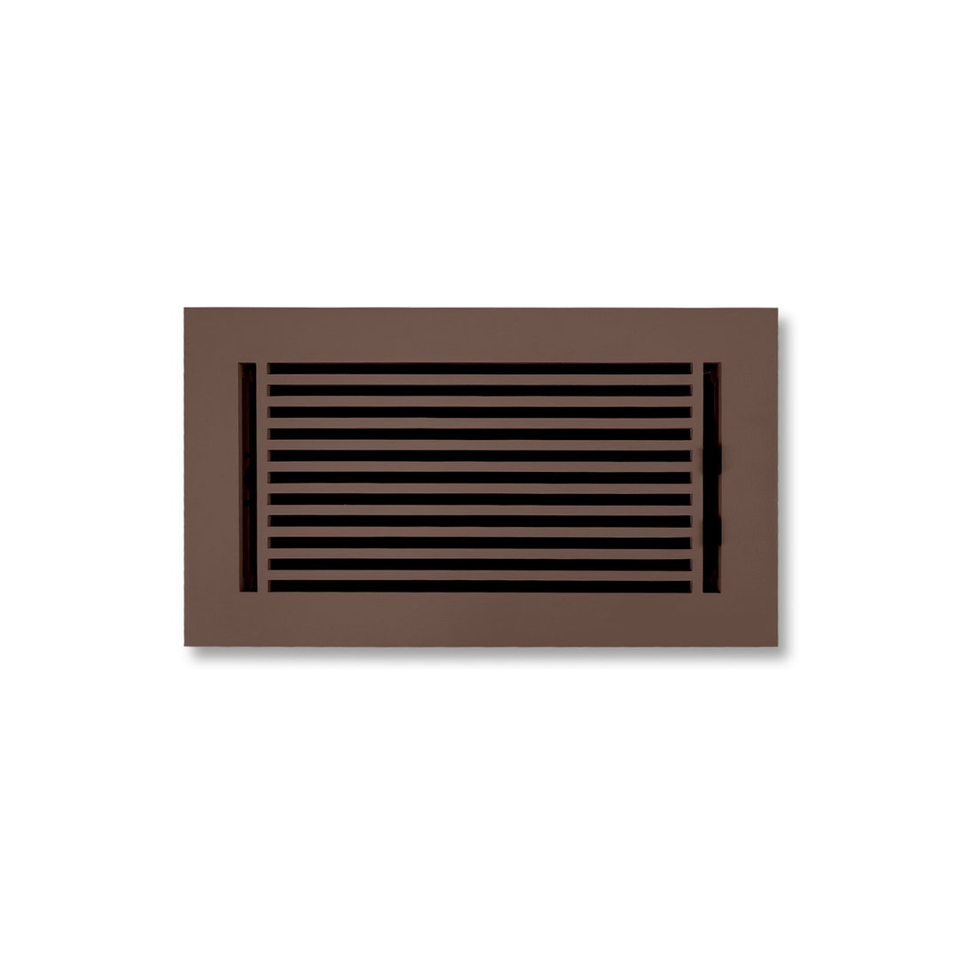 Cast Aluminum Floor Register Size 6″ X 12″ VR109 Brown - Etsy