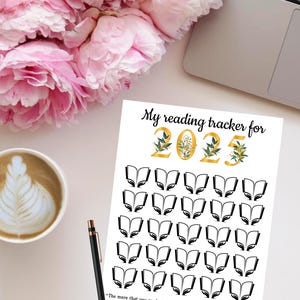 2025 Reading Tracker - Etsy