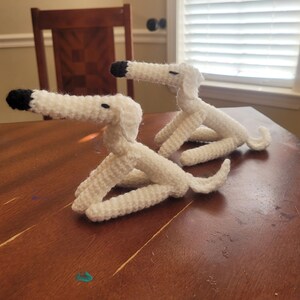 Crochet Borzoi Plush Toy Amigurumi Puppy Dog - Etsy Canada