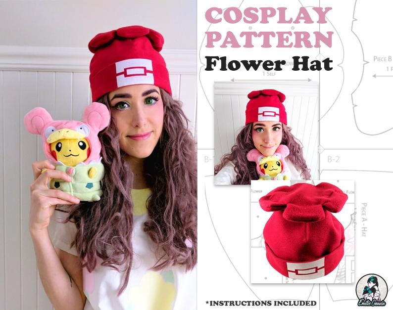 DIGITAL FILE | Flower Hat Sewing Pattern - Etsy