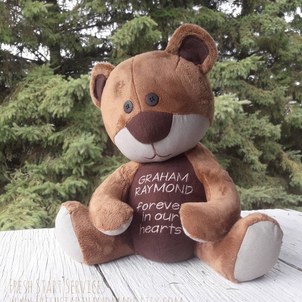 Bereavement Bear - Etsy