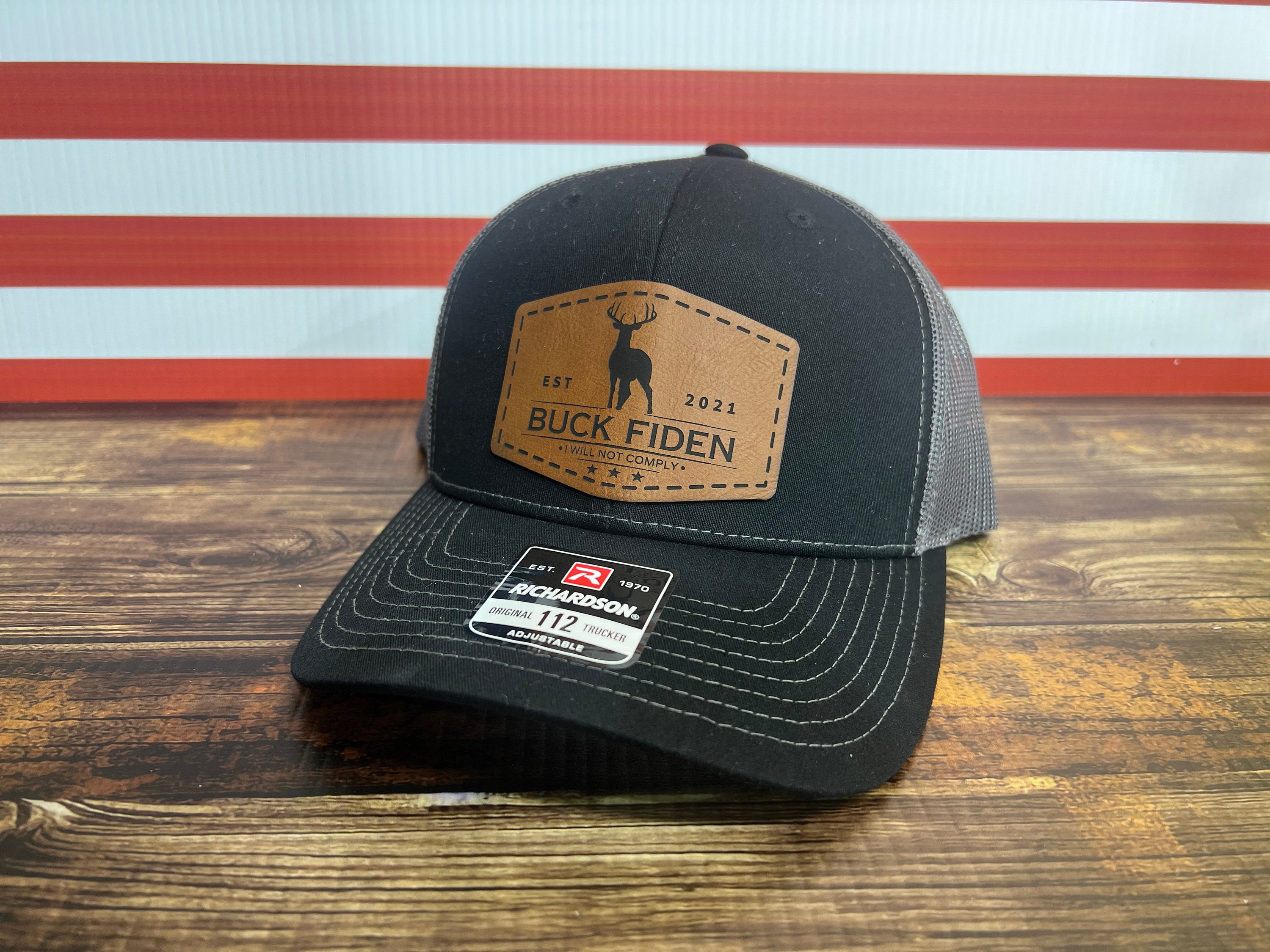 Buck Fiden I Will Not Comply Richardson 112 Trucker Hat - Etsy