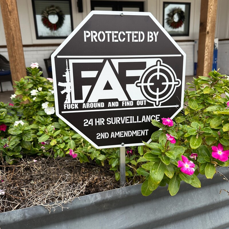 Security Signs - Etsy