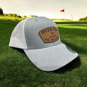 Over Par Under the Influence Golf Trucker Hat Great Gift - Etsy
