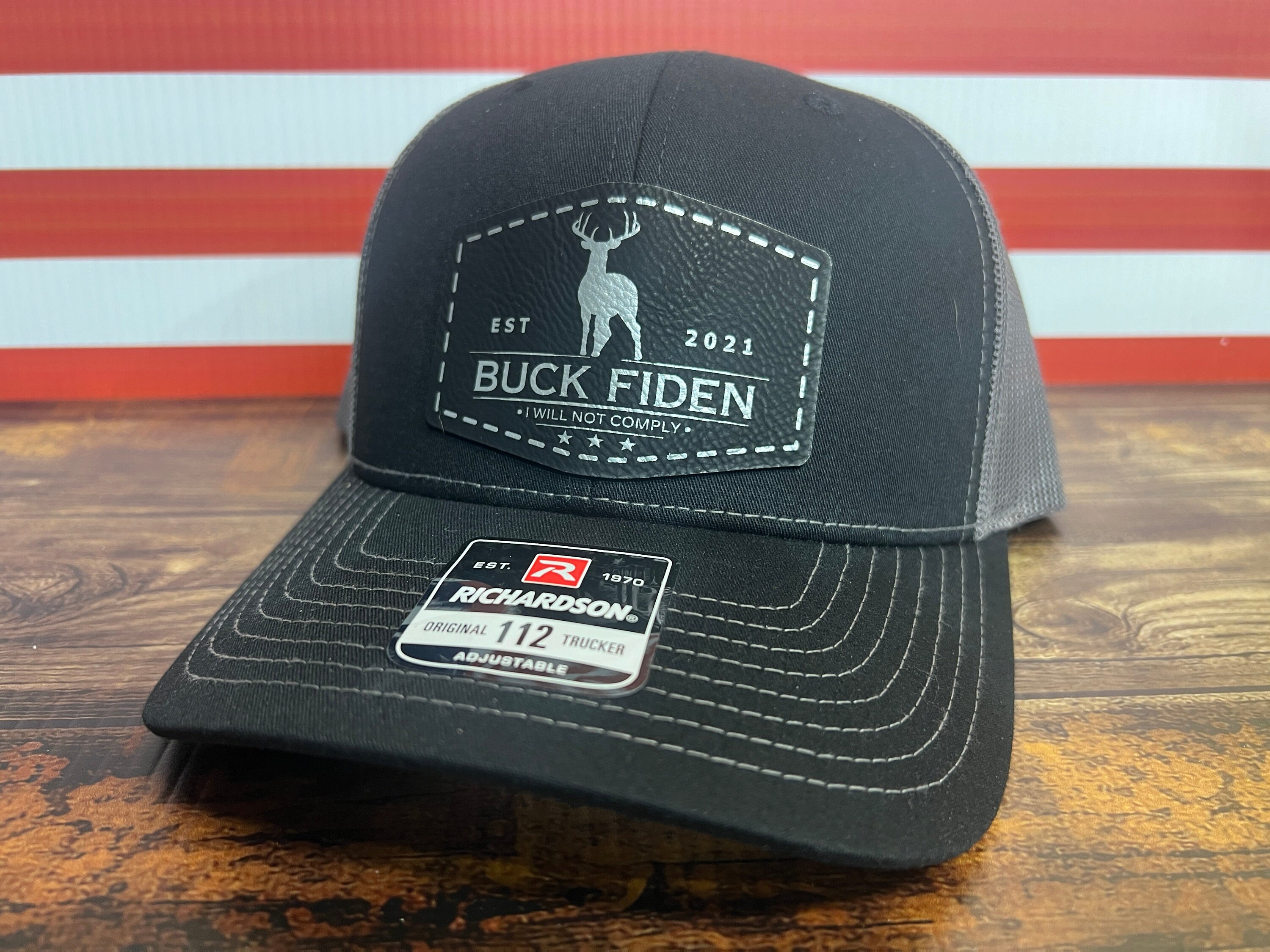 Buck Fiden I Will Not Comply Richardson 112 Trucker Hat - Etsy