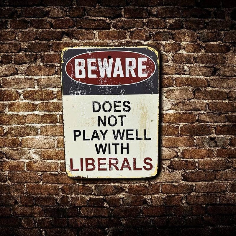 Liberal Sign - Etsy