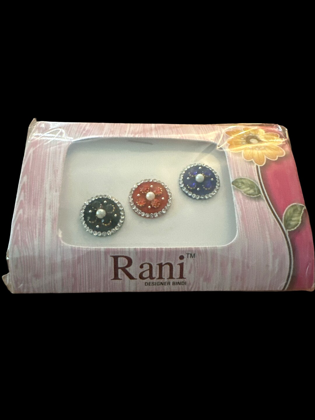 1 Pack Luxury Bridal Indian Bindi Temporary Forehead Tattoo Sticker ...