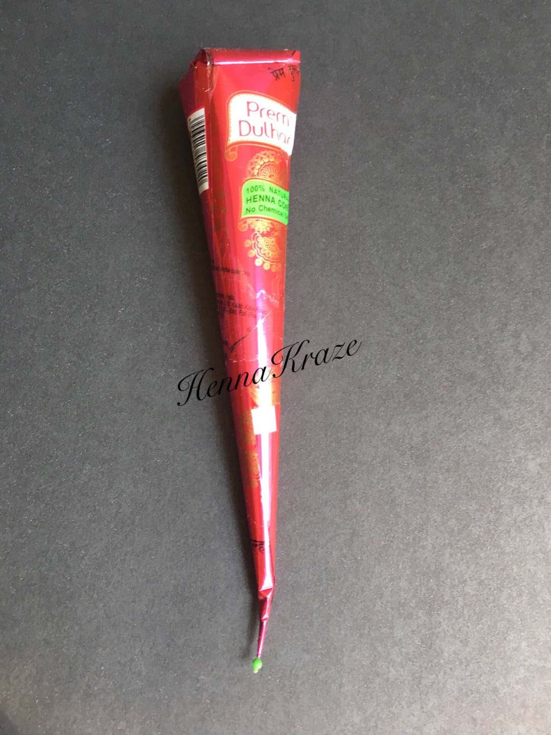 Herbal Prem Dulhan Brown Henna Mehendi Cones Temporary Tattoo Body Art ...