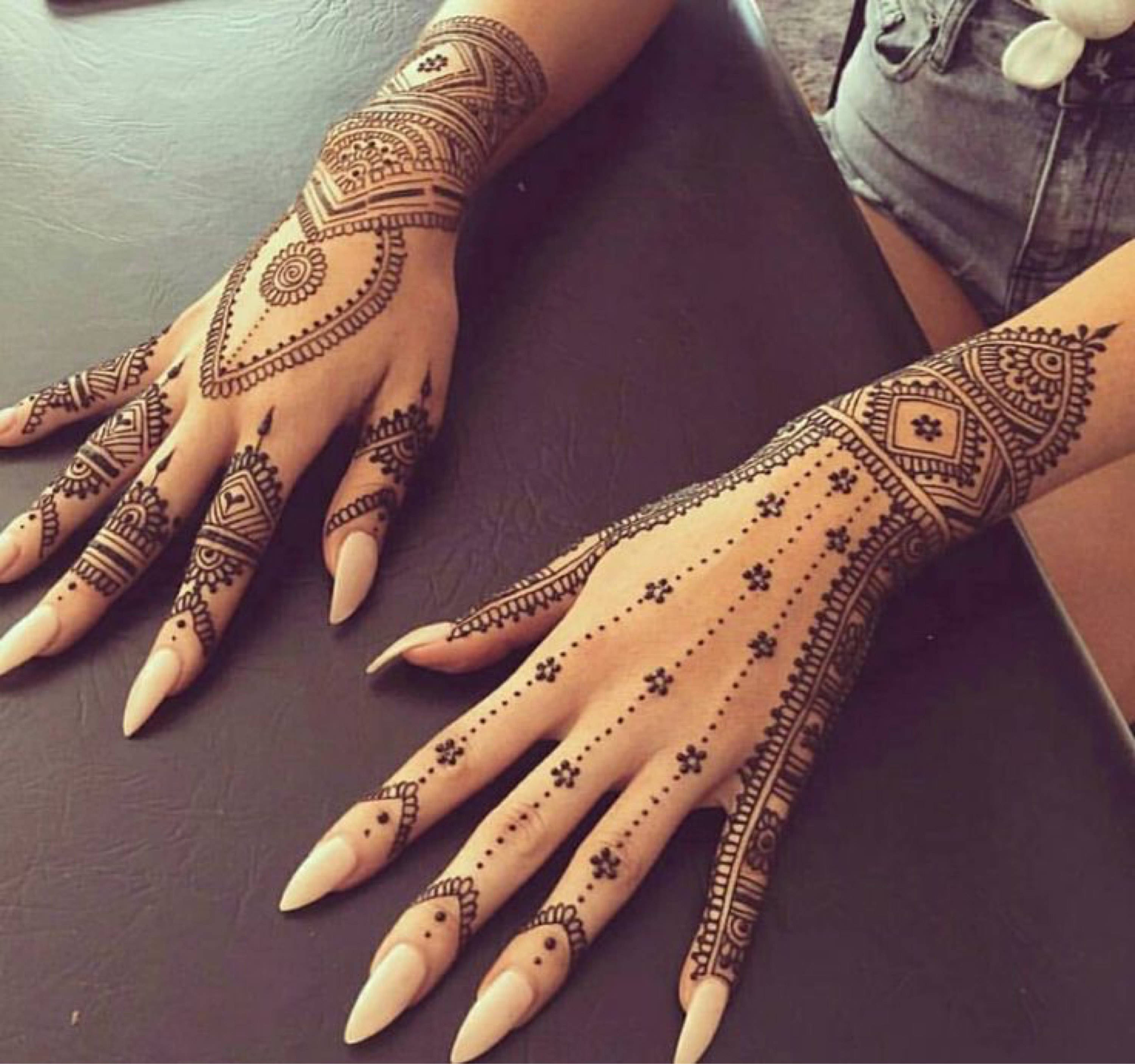 12 Golecha Natural Brown Henna Cones Temporary Tattoo Body Art | Etsy